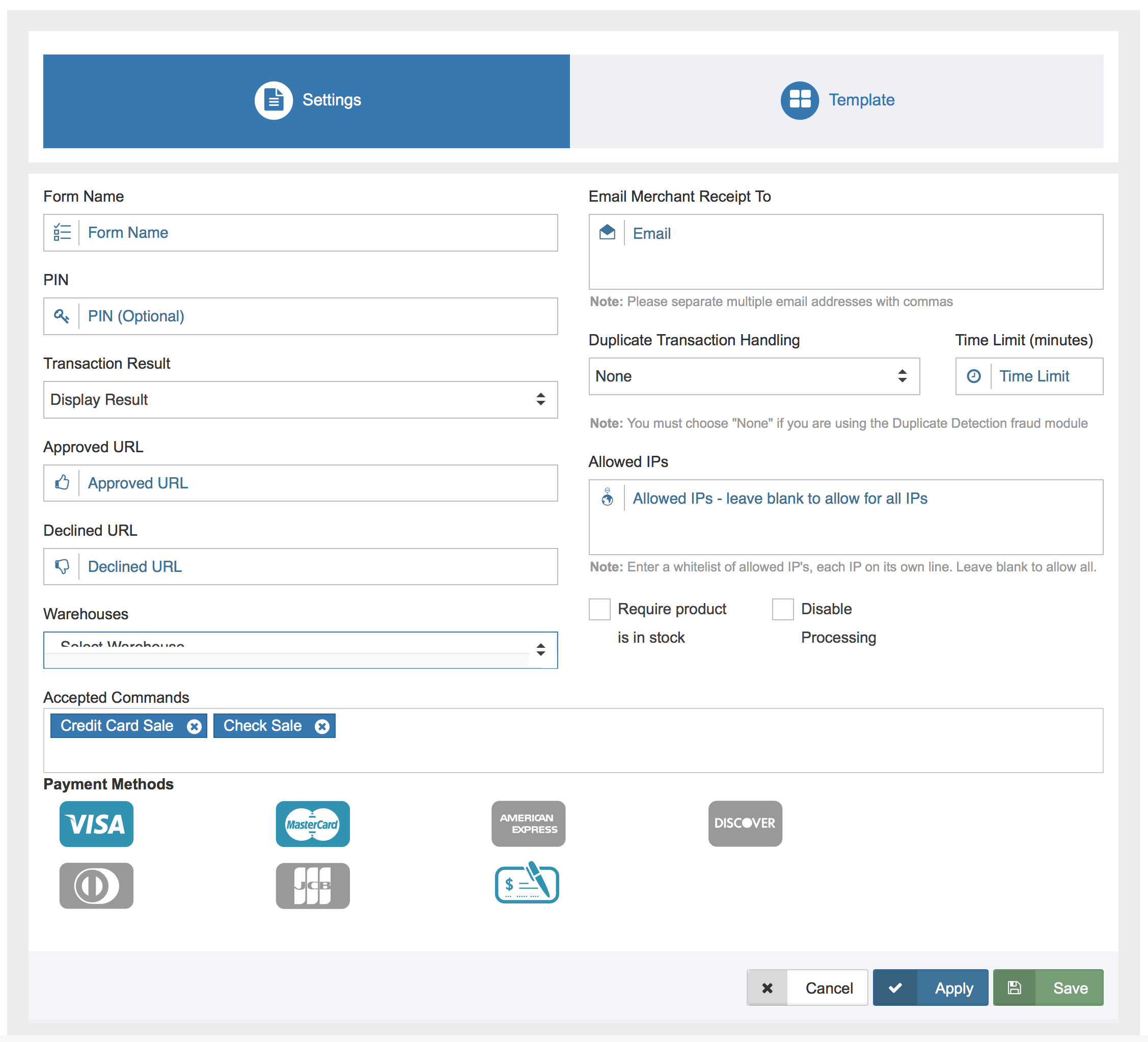 Payment Forms - USAePay Help